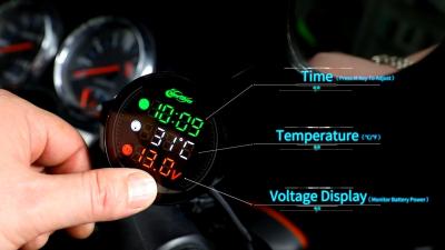 China Night Vision 5 In 1 5v 2.5a Led Motorcycle Meter 190g Weight for sale