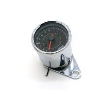 China CE DC 12 Volt Tachometer , Retro Round Digital Motorcycle Speedometer for sale