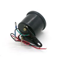 China CE DC 12 Volt Tachometer , Retro Round Digital Motorcycle Speedometer for sale