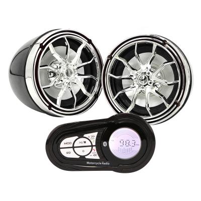 China 3inch Motorcycle Audio Speakers , Rohs 600ma Motorcycle Radio Kit for sale
