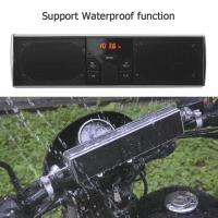 China Small 20hz-20khz 10w Motorcycle Audio System APP Control With LED Display for sale