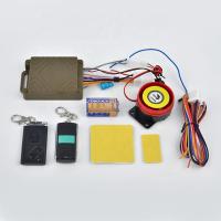 China CE ROHS Anti Theft Motorcycle Alarm System With 2 Controllers for sale