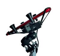 China 5V 2.5A Motorcycle Cell Phone Holder , Handlebar Dirt Bike Cell Phone Mount for sale