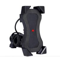 China Telescopic Waterproof Bike Phone Stand , 5V 2A Phone Holder For Motorcycle for sale