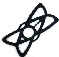 China RoHS Elastic Fixer Rubber Band Phone Holder , X Grip Mountain Bike Phone Mount for sale