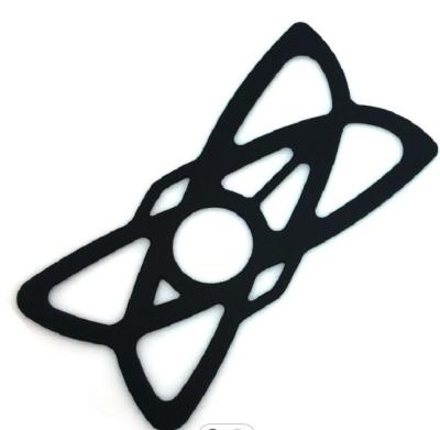 China RoHS Elastic Fixer Rubber Band Phone Holder , X Grip Mountain Bike Phone Mount for sale