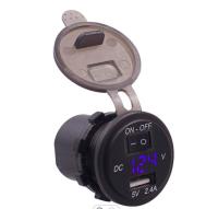 China 12-24V Usb Motorcycle Phone Charger , Android Motorcycle Usb Adapter for sale
