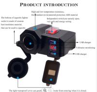 China 10MA 12v Motorcycle Usb Socket for sale