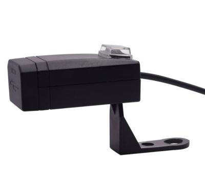 China 12-24V QC 3.0 Waterproof Motorcycle USB Charger With Switch Voltage Display for sale