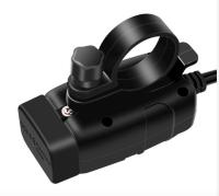China QC 3.0 Waterproof 12v Motorcycle Usb Outlet Iso Listed Red / Blue for sale
