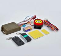 China 12V Motorcycle  automatically 2 way Anti-theft Security Alarm System for sale