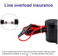 China FCC 12V Motorcycle Phone Charger Kit , 2A Motorcycle Usb Adapter for sale
