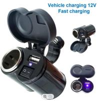 China FCC 12V Motorcycle Phone Charger Kit , 2A Motorcycle Usb Adapter for sale