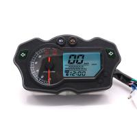 China ABS 12V Lcd Motorcycle Digital Speedometer Modified OEM Accepted for sale