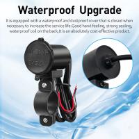 China 5V 2.5A Handlebar Usb Charger , Quick Usb Charger For Motorcycle for sale