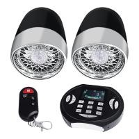 China Anti Theft Alarm Motorbike Music Player , 2 X15W Motorcycle Radio Kit for sale