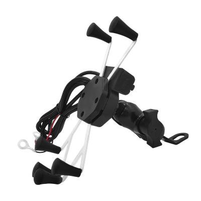 China RoHS X Claw Motorcycle Phone Mount for sale