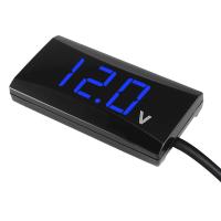 China 39cm 12V LED Motorcycle Volt Meter Gauge Panel Waterproof for sale