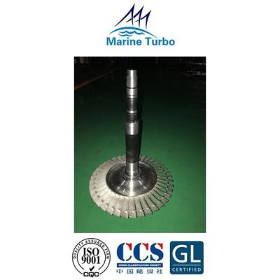 China Marine Turbocharger TPL65 Axial Turbine Bladed Shaft - 30,000 RPM, 850°C Operating Temperature for sale