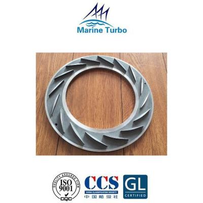 China Heavy Fuel Oil Engine Turbocharger Diffuser with ISO9001 Certification for 650°C Operation and 3.5:1 Pressure Ratio for sale