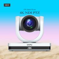 China 12X Optical Zoom NDI HX2 PoE PTZ Camera 4K30 UHD 3G-SDI Auto Tracking for Live Streaming for sale