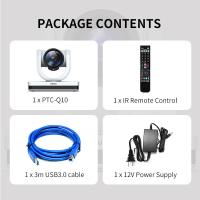 China DAIPU PTC-Q10 1080P 12X Optical Zoom PTZ Camera Live Streaming System for Social Media for sale