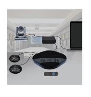 China 12x Optical Zoom 1080P UHD Video Conference Camera System with 4 Mic Array for Business for sale