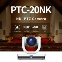 China PTC-20NK NDI HX2 PoE PTZ Camera 20X Optical Zoom 4K30 UHD 3G-SDI HDMI Auto Tracking for Live Streaming for sale