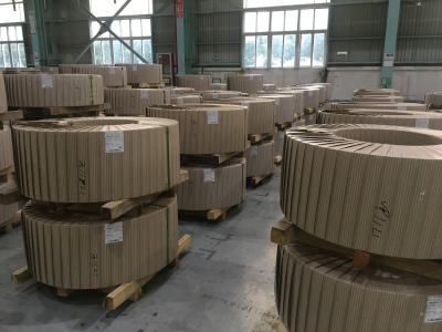 China SS 304 Strips 0.4mm 0.5mm 0.6mm Thick 1219mm Width No.4 8K Finish GB DIN for sale