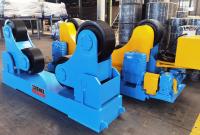 China 20 Ton Self Aligned Welding Rotators Pipe Weld Rotator With Metal PU Polyurethane Wheels for sale