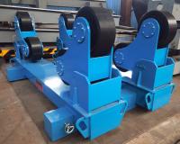 China Highly Adjustable Electric Self Aligned Welding Rotator 6-60m/h With PLC Control System for sale