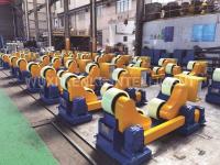 China 10 Ton Conventional Welding Rotator Roller PU Self Aligning Type for Circular Cylinder for sale