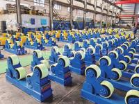China 10 Ton Conventional Welding Rotator Roller PU Self Aligning Type for Circular Cylinder for sale