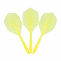 China Lntegrated Flights Nylon Material Beginner Friendly Soft Unbreakable Dart Flights 2BA Standard Flights Transparent for sale