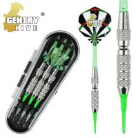 China Gentry Live 16g Darts Set With Mail Box Brass 2ba Soft Tip Darts for sale