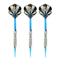 China Gentry Live 14g Darts Set With Mail Box Brass 2ba Soft Tip Darts Set for sale