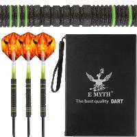 China Emyth Darts Steel Tip Darts Barrel 90% Tungsten Darts Set 22g 24g XUANWU for sale