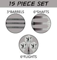 China Emyth Darts Steeltip Darts Barrel 90% Tungsten Darts Set 21g 23g BIAN for sale