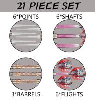 China Emyth Darts 2BA 90% Tungsten Darts Set Darts Barrel 22g SUMMIT for sale