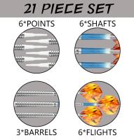 China Emyth Darts 2ba Soft Tip Darts Barrel 90% Tungsten Darts Set 18G KunPeng for sale