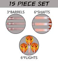 China Emyth Darts Steel Tip 90% Tungsten Darts Set Darts Barrel 23g CAIQUE for sale