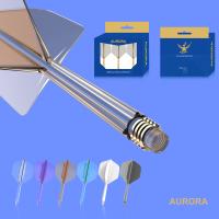 China Emyth new released product Aurora Integrated darts flight with shaft for sale