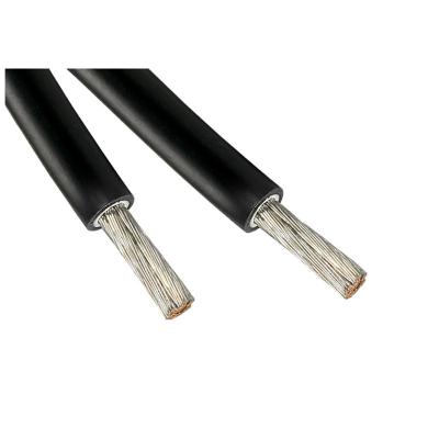 China TUV 35mm2 1000V XLPE DC Tinned Copper for Solar Battery Panel Power System Photovoltaic PV Wire Cable H1z2z2-K Manufacturer for sale