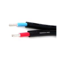 China High Quality Annealed Flexible Tinned Copper Solar Cable 6mm 2 Photovoltaic Cable 4mm2 Solar Panel Cable H1z2z2-K for sale