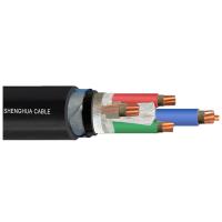 China Steel Wire Armored XLPE Insulated Electrical Powwr Cable Cu/XLPE/Swa/PVC-0.6/1kv 3X185+1X95 mm2 for sale