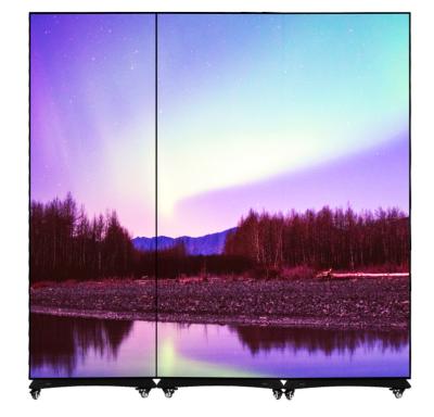 China P2.5 LED Advertising Screen - 4mm Thickness Outdoor Display with 5000 Nits Brightness and 4K Resolution for sale