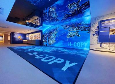 China P4.81 LED Dance Floor Tiles - 4.81mm Pixel Pitch, 2500CD/m² Brightness, Modular IP65 Design for sale