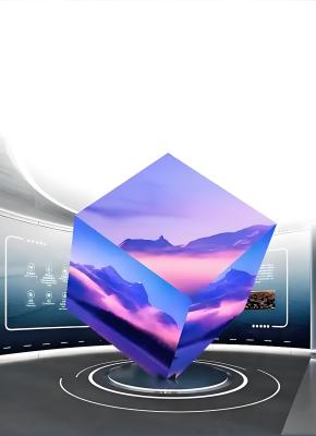 China Outdoor P3 Cube LED Display - 3mm Pixel Pitch, 10,000 Hour Lifespan, IP65 Weatherproof for sale