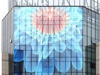 China P7 Transparant LED Screen  Full Color RGB High Resolution  Flexible screen for sale