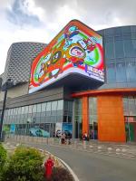 China P6.67mm Outdoor LED Video Wall Display - 4500cd/㎡ Brightness, IP65 Waterproof, SMD3535 LED Technology for sale